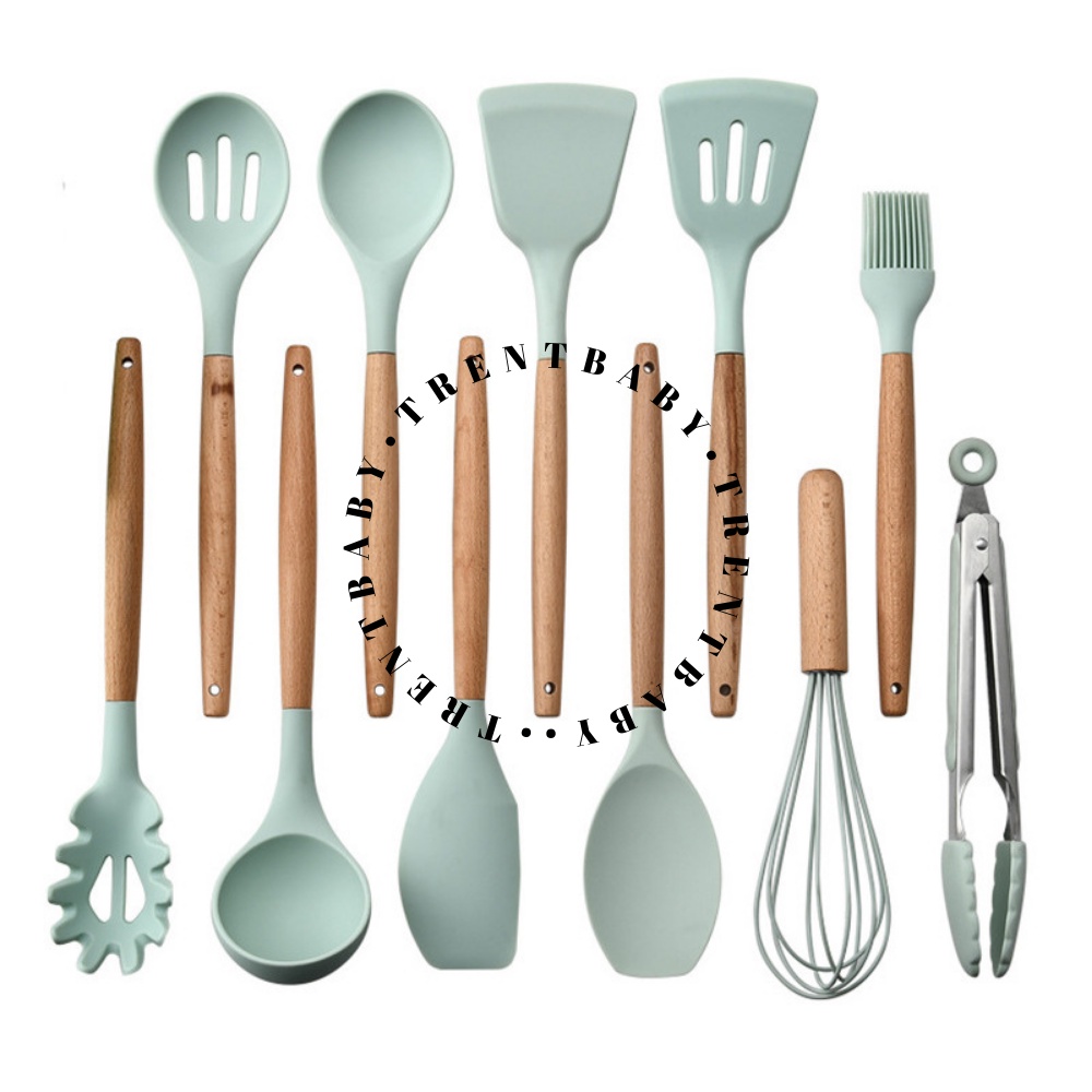 Jual TRENTBABY - PREMIUM SILICONE SUTIL / SPATULA SILIKON / ALAT MASAK ...