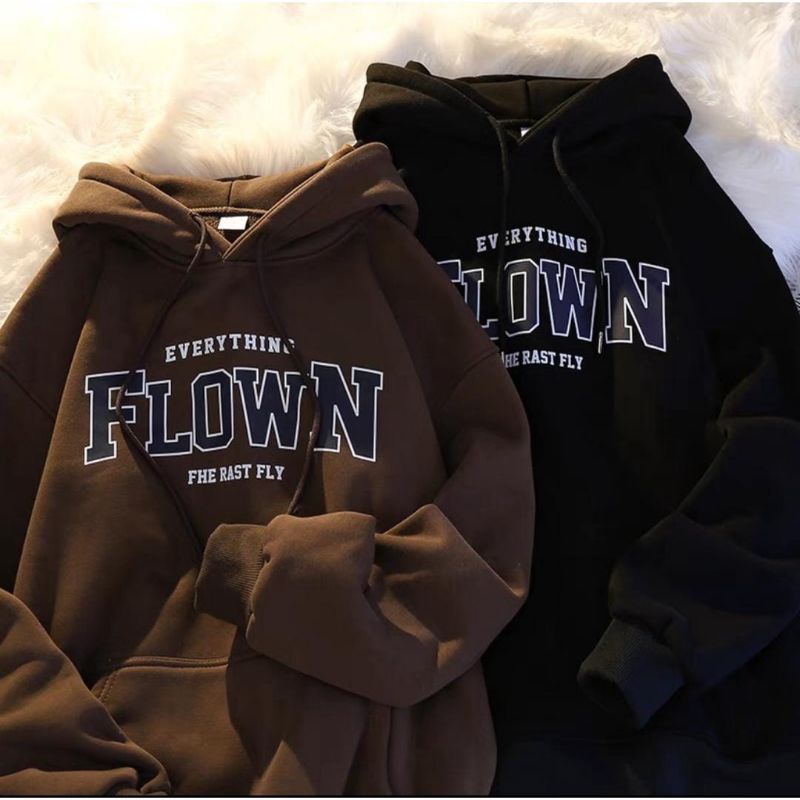 Jual HOODIE FLOWN UNISEX CEWEK COWOK JAKET HOOIDE MURAH KEREN COUPLE ...