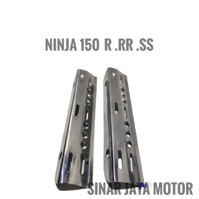 Jual tutup lis radiator cover lis air radiator ninja 150 ninja r. ninja ...
