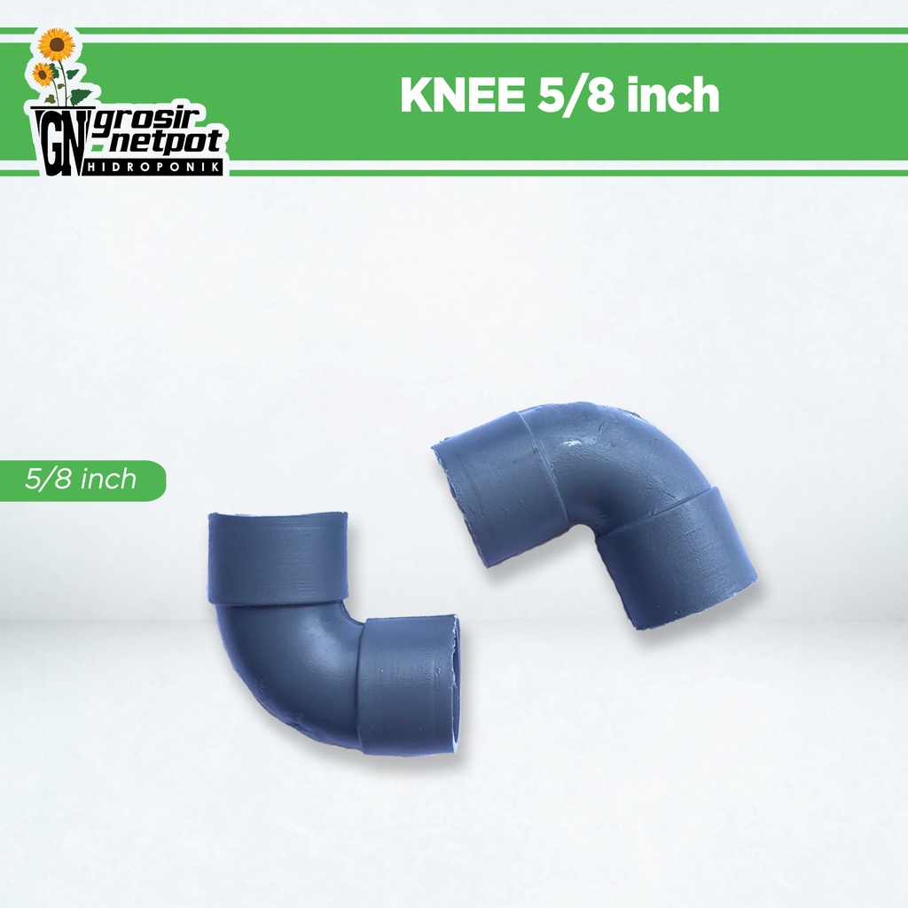 Jual Sambungan Pipa PVC Knee 5/8 inch / Elbow / L Sambungan Sock ...