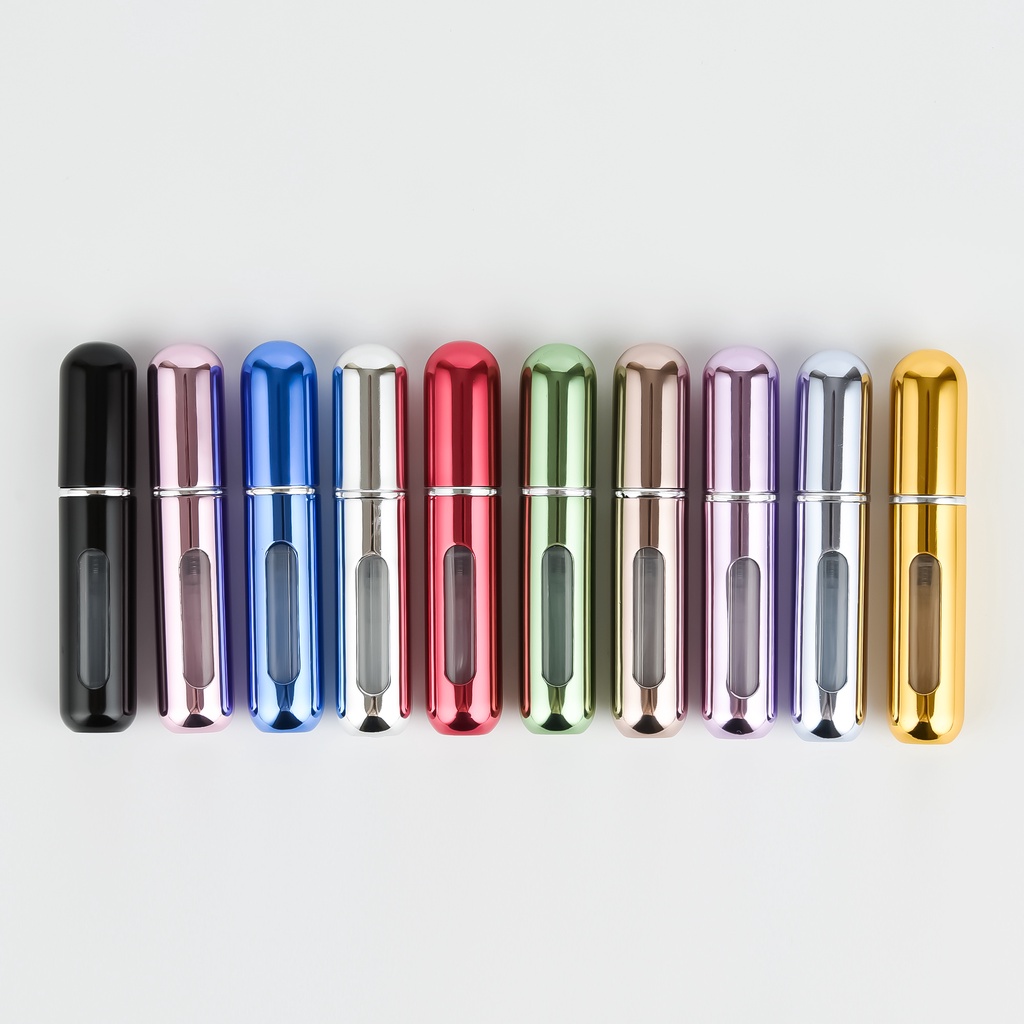 Jual Botol Parfum Mini Spray Refill Portable Travel Atomizer Bottle 5ml ...
