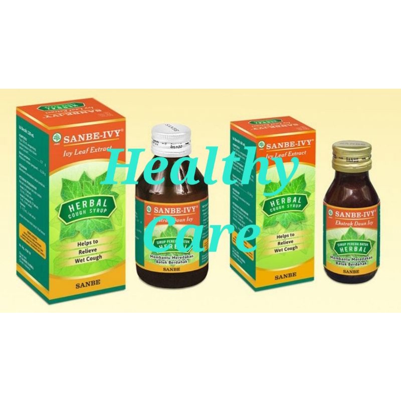 Jual SANBE IVY 60 / 120 ML sirup batuk herbal | Shopee Indonesia