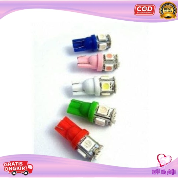 Jual LAMPU LED T 10 SENJA 5 MATA LAMPU LED JAGUNG 5 TITIK | Shopee Indonesia