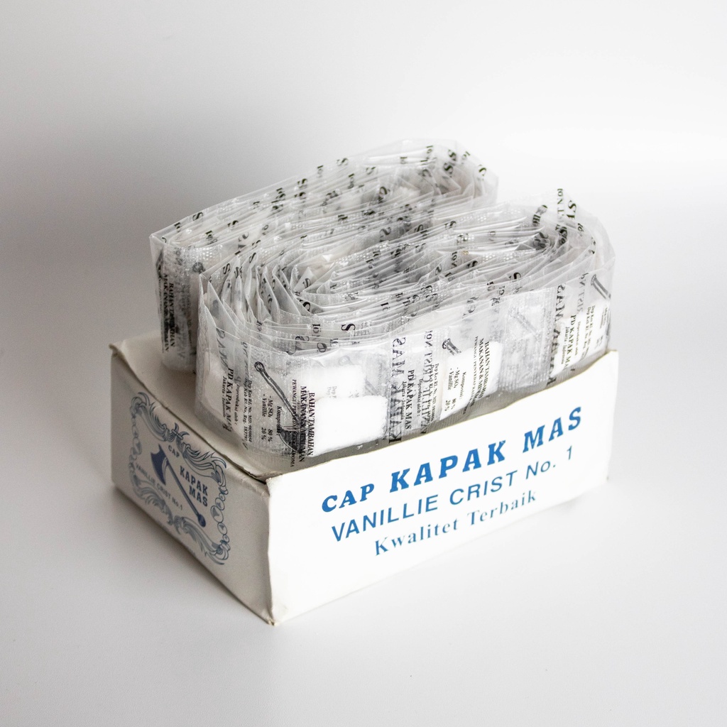 Jual Vanili Vanillie Bubuk Sachet Cap Kapak Mas ( SACHETS ) | Shopee ...