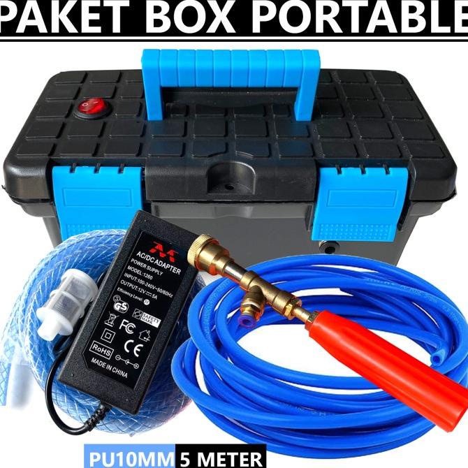 Jual Paket Alat Mesin Pompa Box Mini Cuci Motor Mobil Ac Portable ...