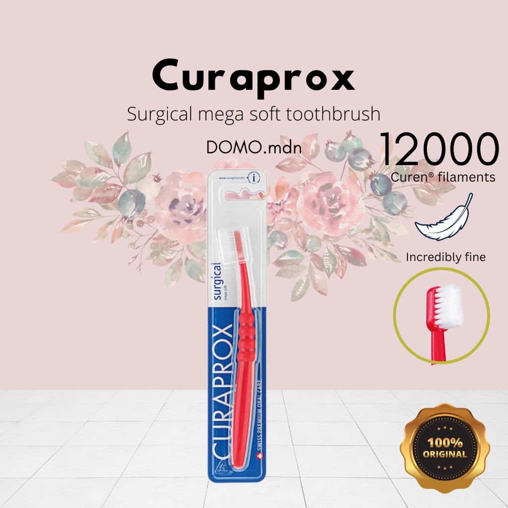Jual COD / CURAPROX CS 12000 FILAMEN MEGA SOFT SURGICAL SIKAT GIGI ...