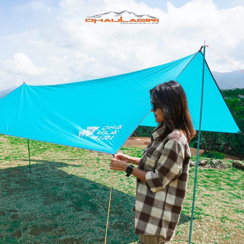 Jual Flysheet tenda 3x4 Dhaulagiri PU3000mm / flyshet trapteen penutup ...