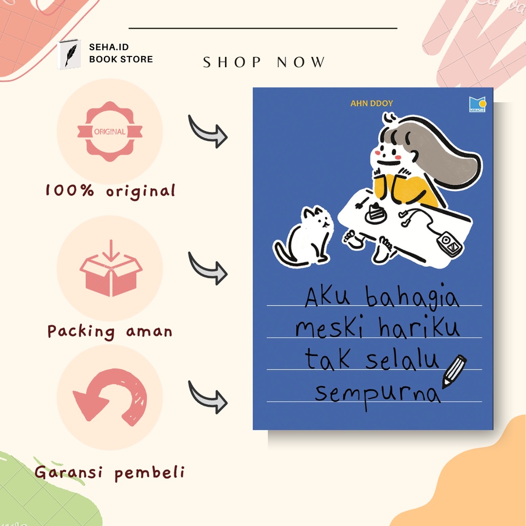 Jual Buku Aku Bahagia Meski Hariku Tak Selalu Sempurna - Ahn Ddoy ...