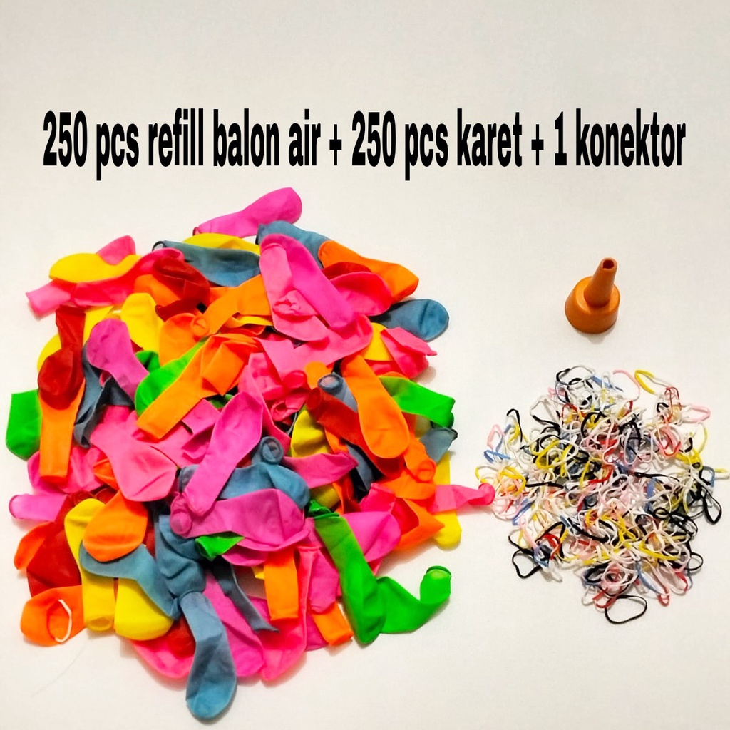 Jual 148 Pcs Balon Air Mainan Perang Balon Magic Isi Water Balloon ...