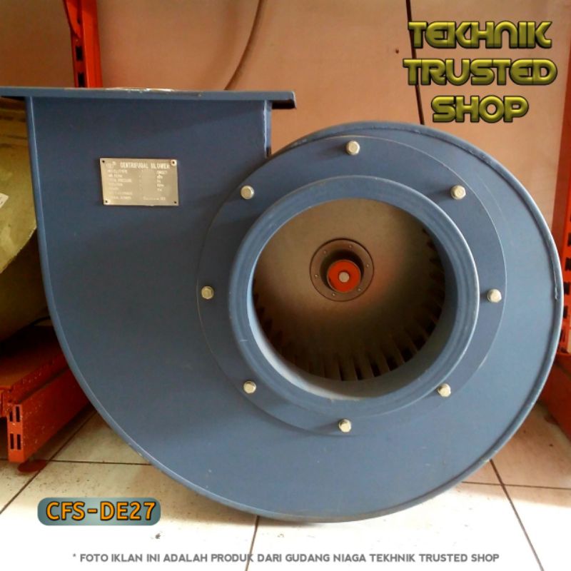 Jual Centrifugal blower hisap CFS DE27 750w 220v Exhaust fan keong ...