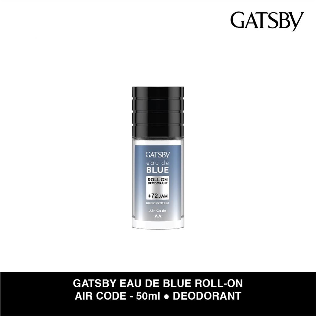 Jual Gatsby Eau De Blue Deodorant roll On Air Code 50 ml | Shopee Indonesia