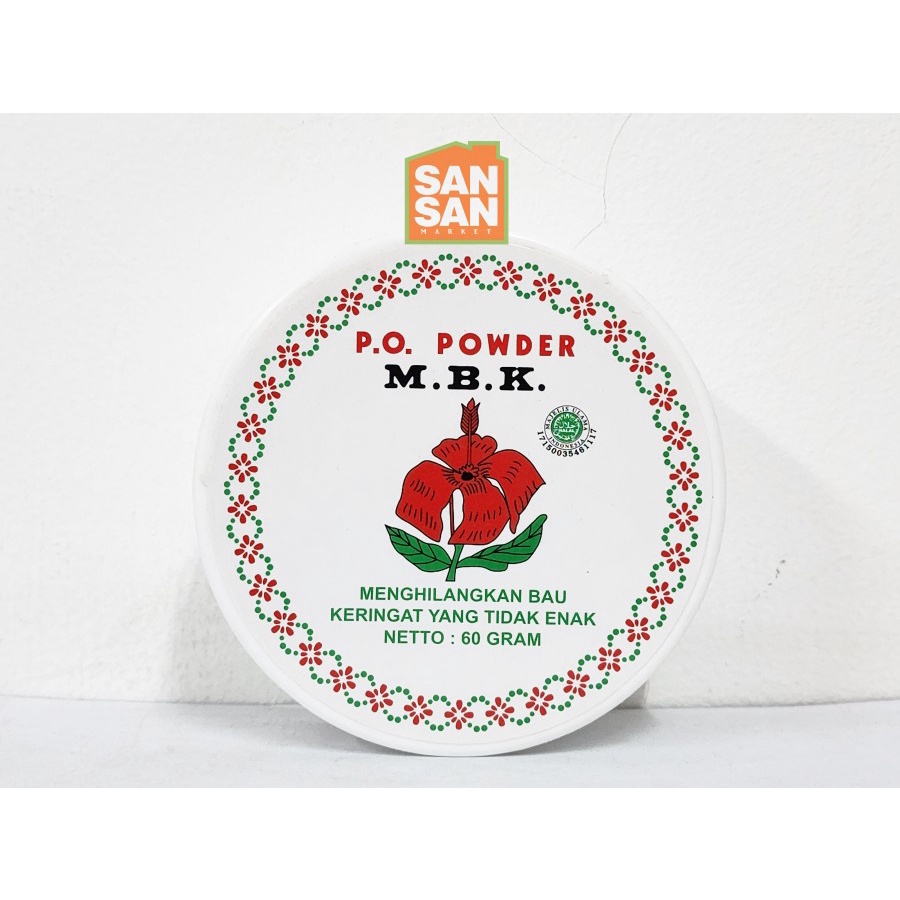 Jual Bedak MBK Tin Tempat Bulat - penghilang bau badan ketiak | Shopee ...