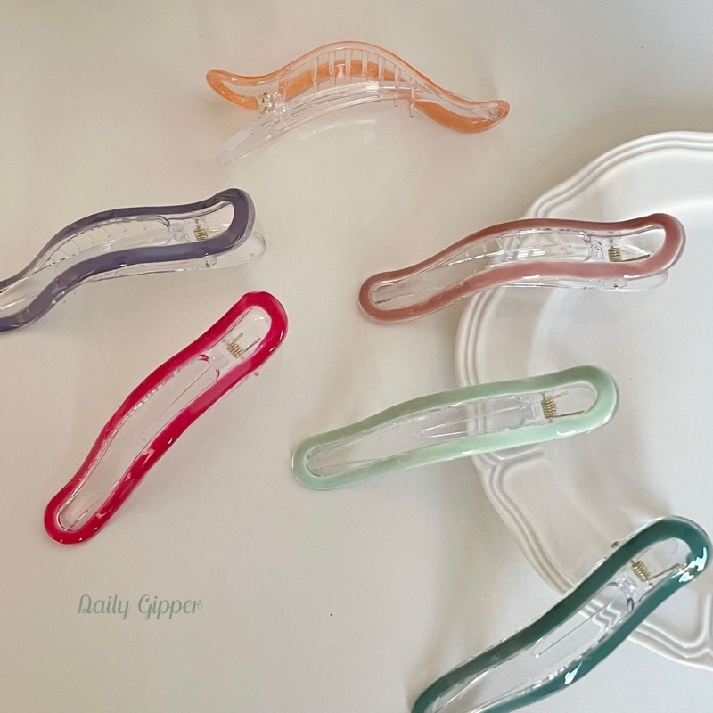 Jual Town Shell - Hee Do Korean Hair Claw Clip Simple / Jepit Rambut ...