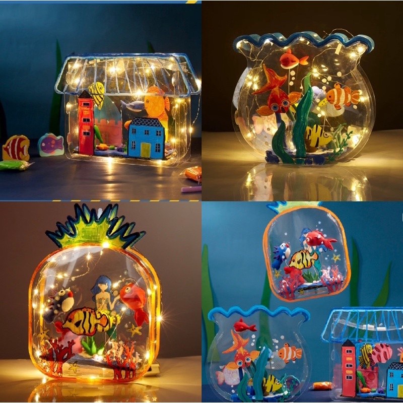 Jual [hero] Mainan Kreativitas - Maina Edukasi Anak Montessori Aquarium ...