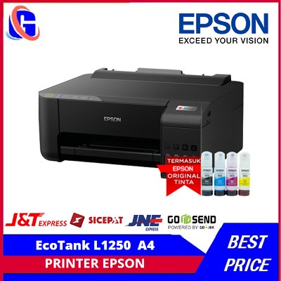 Jual Printer Epson EcoTank L1250 L 1250 A4 Wi-Fi Ink Tank | Shopee ...