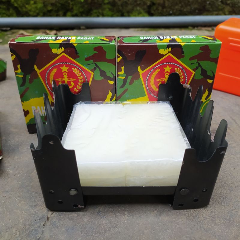 Jual 8PCS PARAVIN BAHAN BAKAR PADAT/ PARAFIN CAMPING | Shopee Indonesia