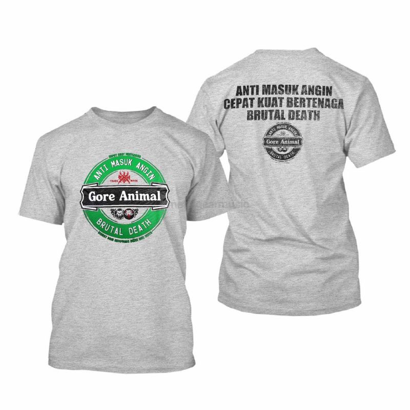 Jual Tshirt Gore Animal - brutal death | Shopee Indonesia