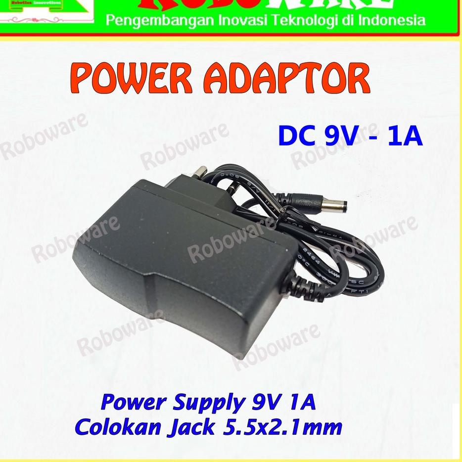 Jual code2i2Hw--Adapter DC 9V 1A Arduino Converter AC 100V-240V Power ...
