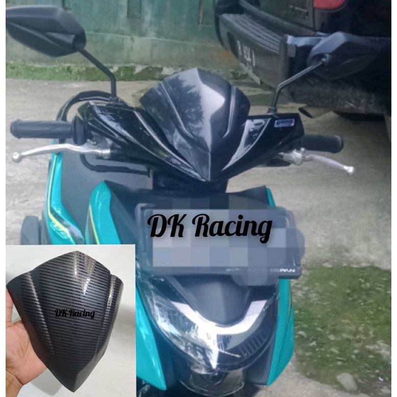 Jual VISOR MIO GEAR 125 CARBON WINDSHIELD MIO GEAR 125 CARBON | Shopee ...