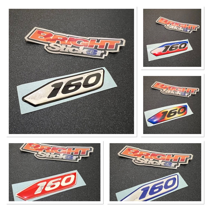 Jual STICKER STIKER EMBLEM 160 TIMBUL 3D | Shopee Indonesia