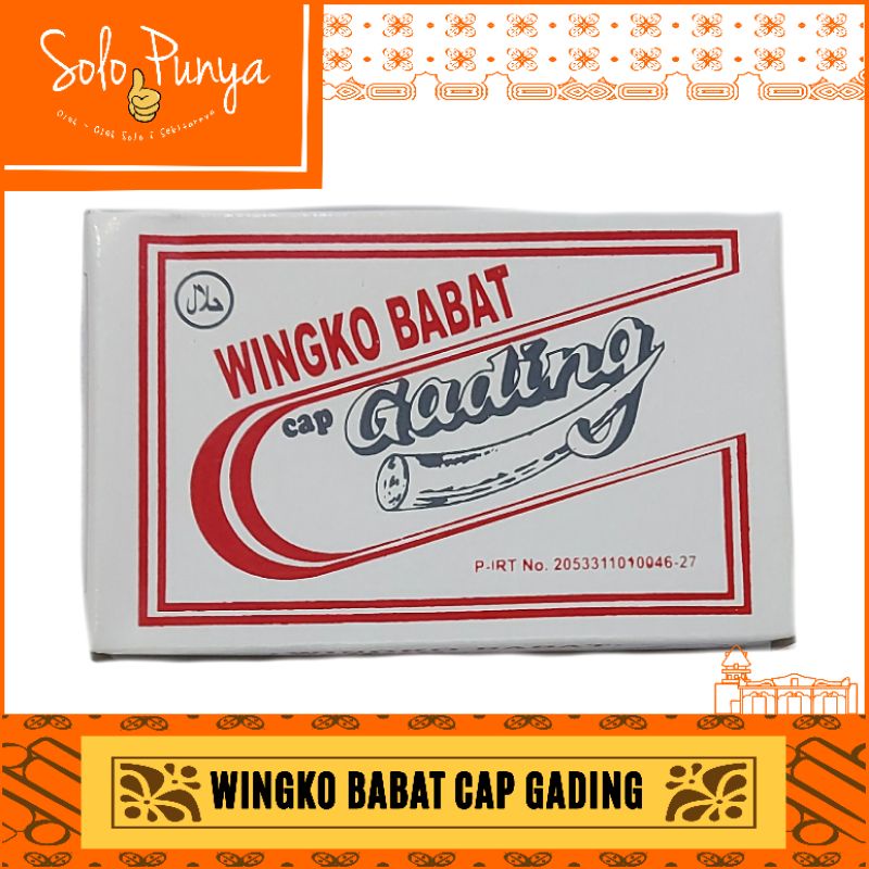 Jual WINGKO BABAT CAP GADING | Shopee Indonesia