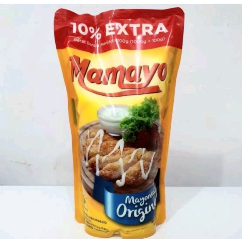 Jual Mamayo Mayonnaise Original 1kg + 10% Mayonais Mamayo Mayonaise ...