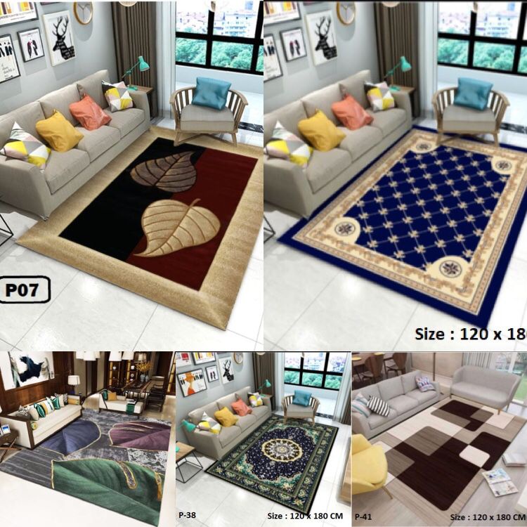 Jual Karpet Lantai Modern 120x180cm/permadani minimalis/Karpet lantai ...