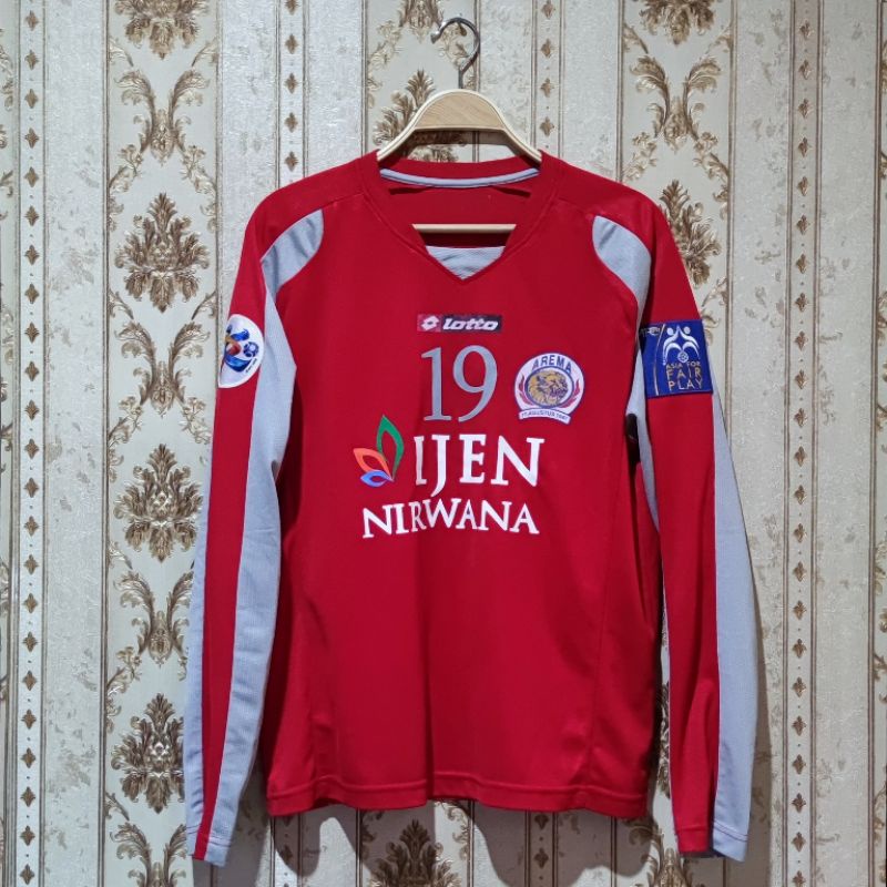 Jual Jersey Arema 2011 ACL Version Original Lotto | Shopee Indonesia