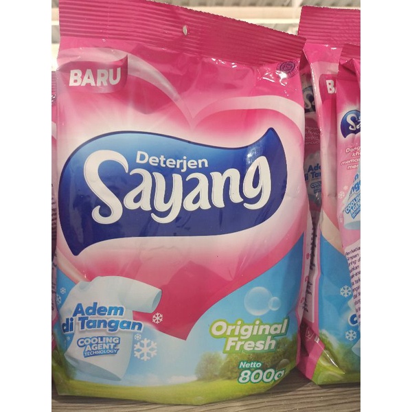 Jual NEW DETERGENT SAYANG 770gr DETERJEN BUBUK | Shopee Indonesia