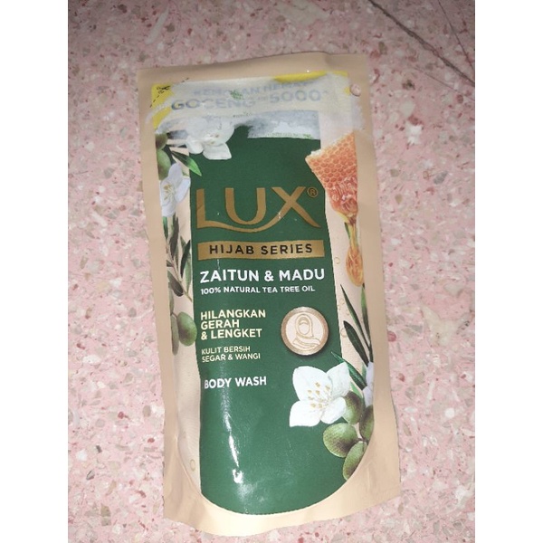 Jual sabun mandi lux ungu putih pink redi stok refill isi ulang pouch body wash 85ml 400ml ...