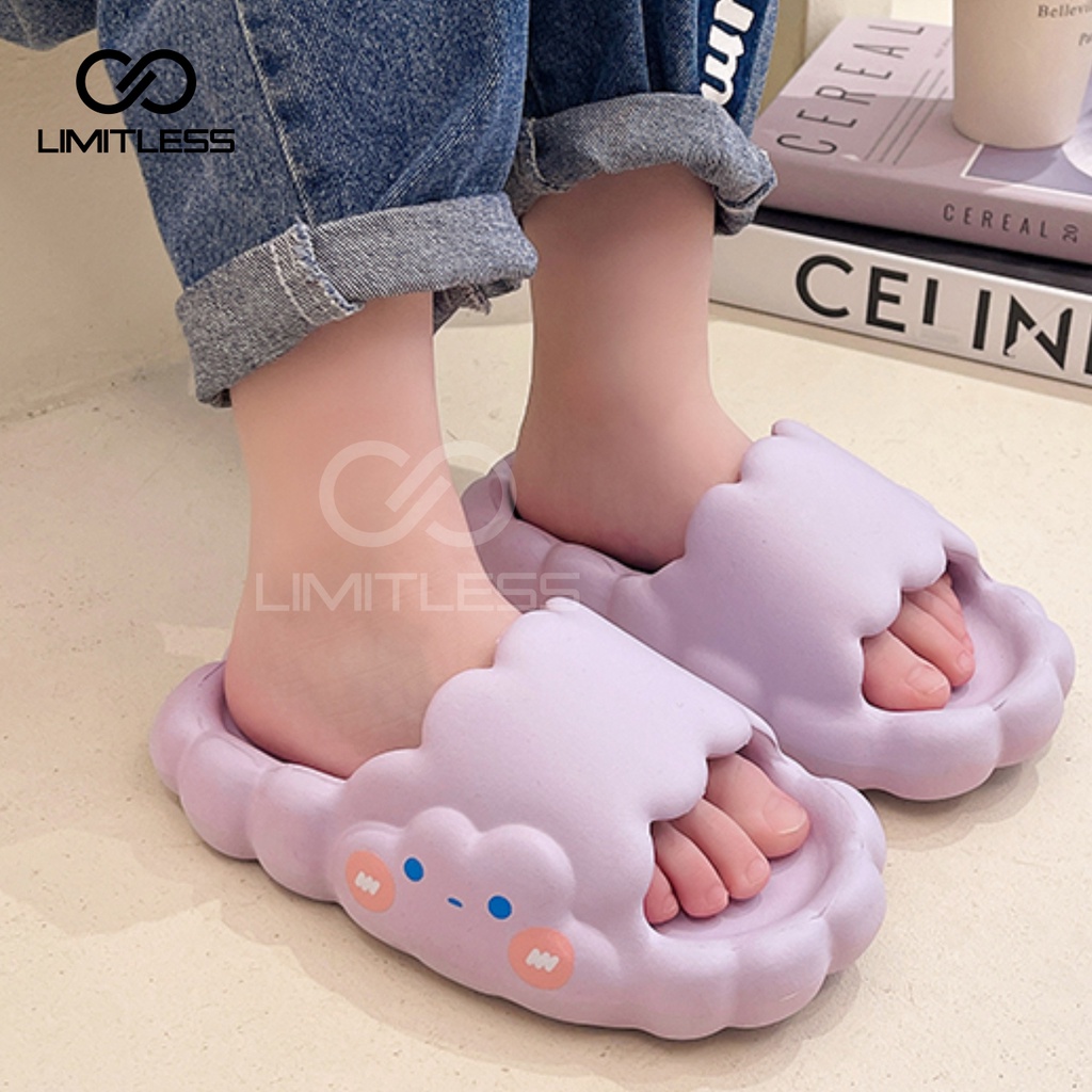 Jual Sendal Slop Anak Cewek Jelly Kekinian Anti Slip Sandal Slide Cewek ...