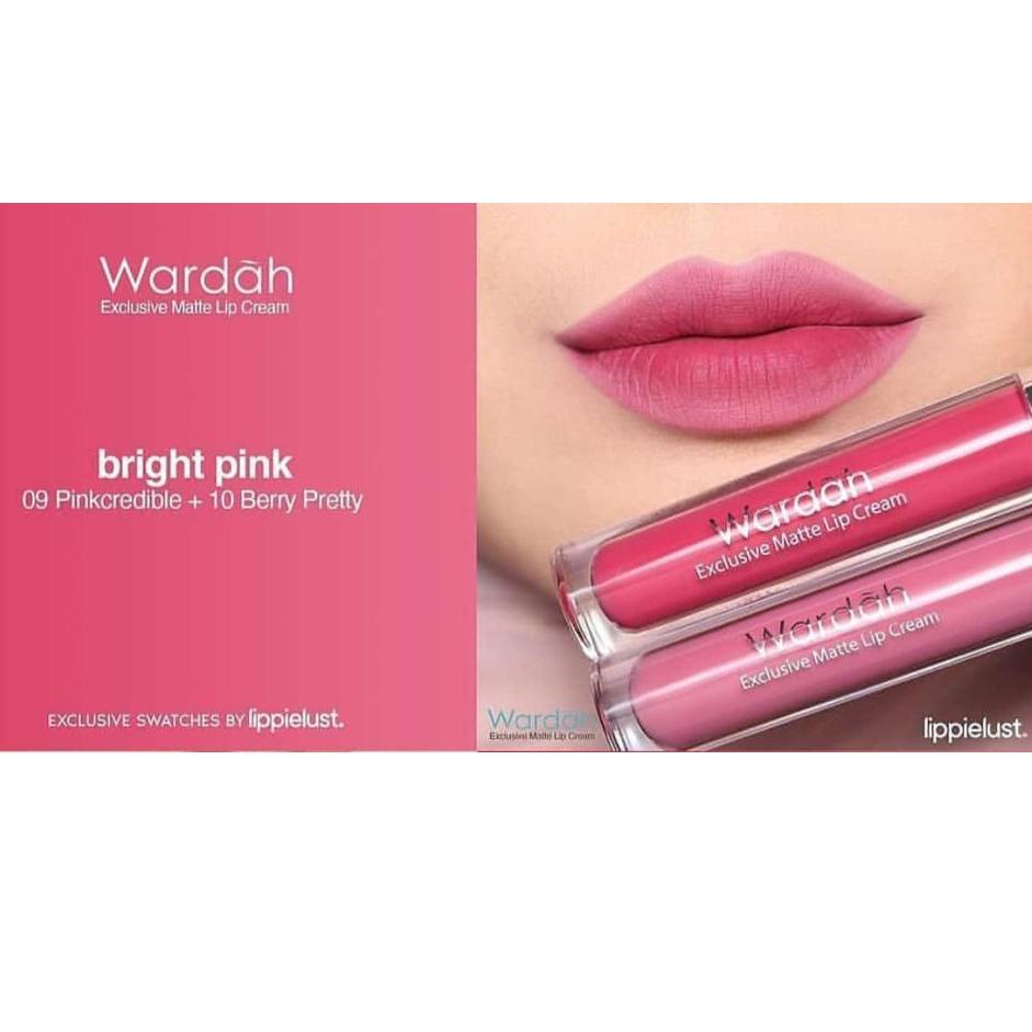 Jual CodeU0g0F--(cod) PAKET WARDAH Exclusive Lips Ombre TERLARIS lipcream wardah | Shopee Indonesia