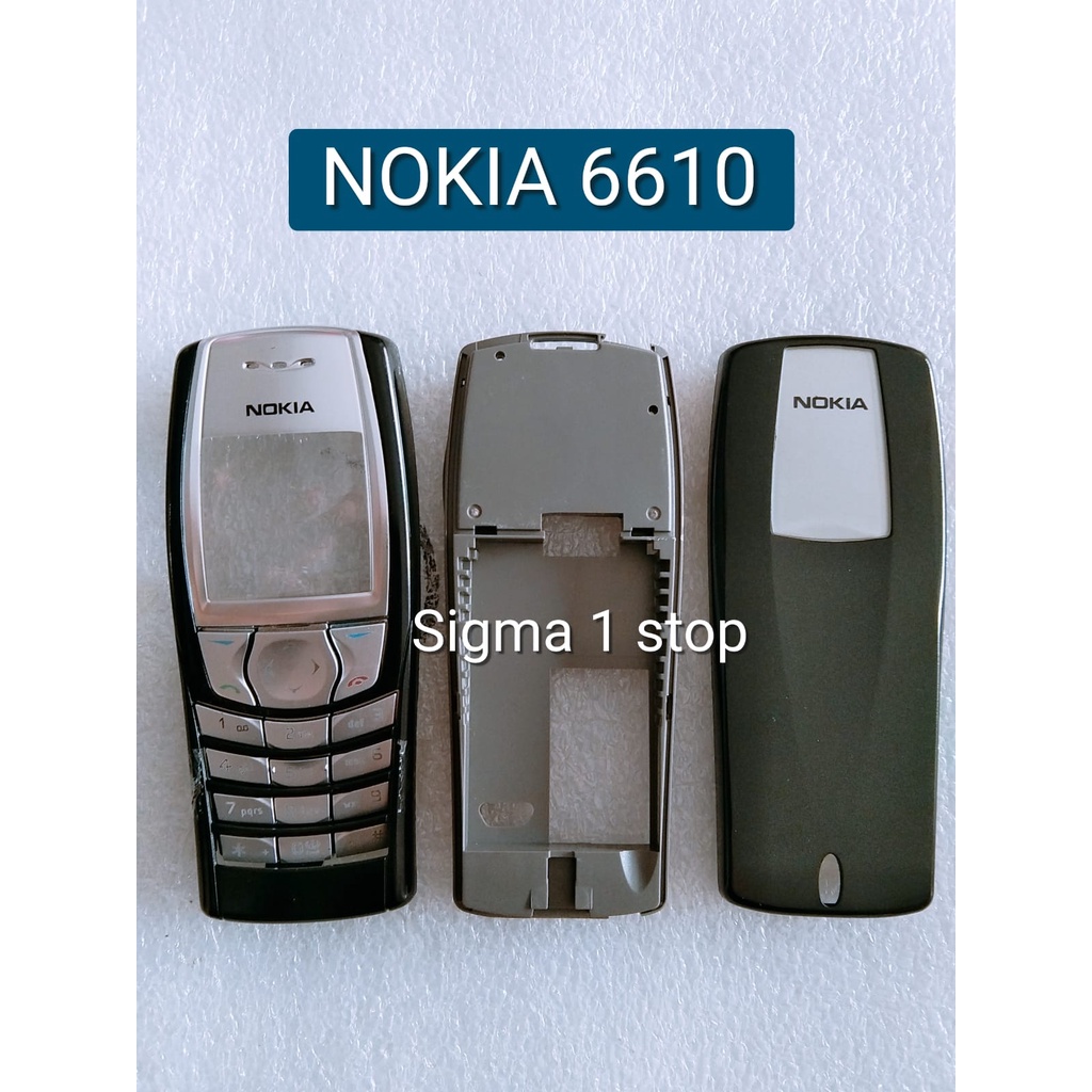 Jual CASING NOKIA 6610 HOUSING CASE TRANSPARAN KESING NOKIA JADUL 6610 ...