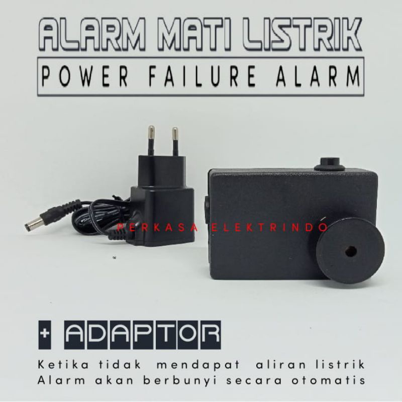 Jual ALARM MESIN TETAS - ALARM MATI LISTRIK atau PADAM LAMPU | Shopee ...