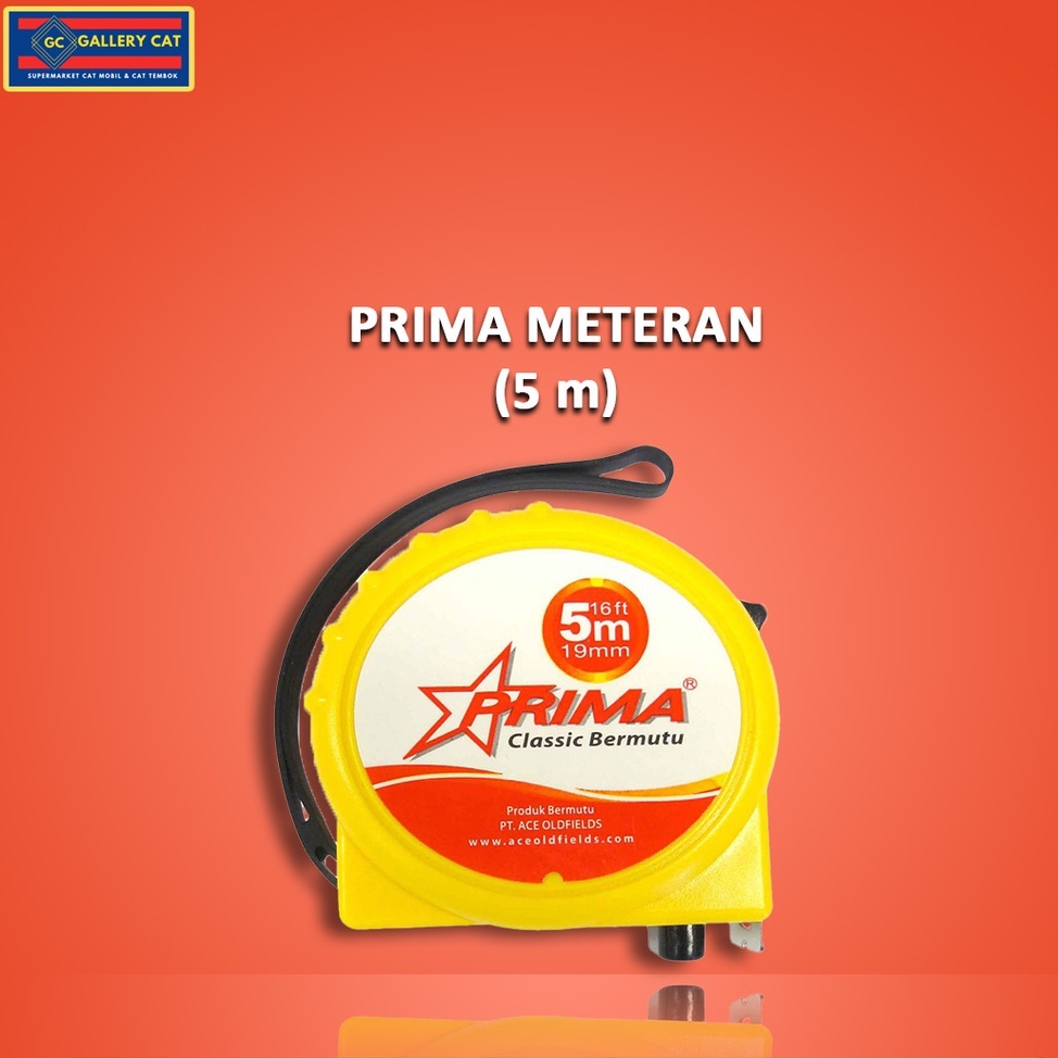 Jual METERAN BERKUALITAS UKURAN 5m PRIMA | Shopee Indonesia