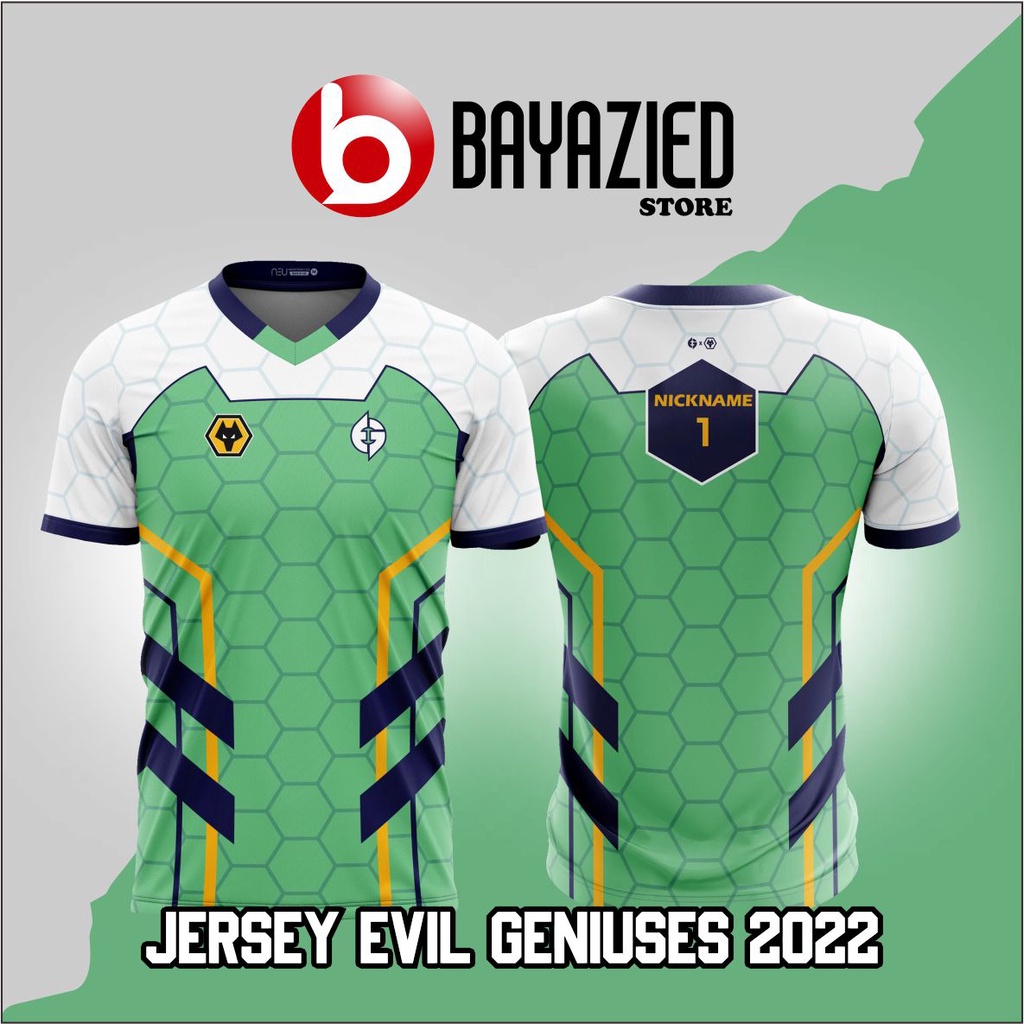 Jual EVIL GENIUSES JERSEY THE INTERNATIONAL DOTA TI 2022 | Shopee Indonesia