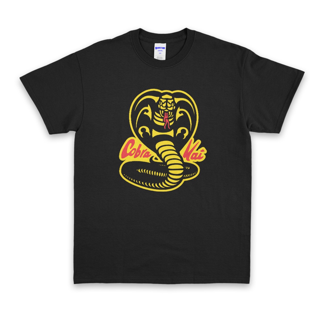 Jual Kaos Cobra Kai Logo Cobra Kai Tee Karate Kid Unofficial Merchandise TV Series Premium T ...