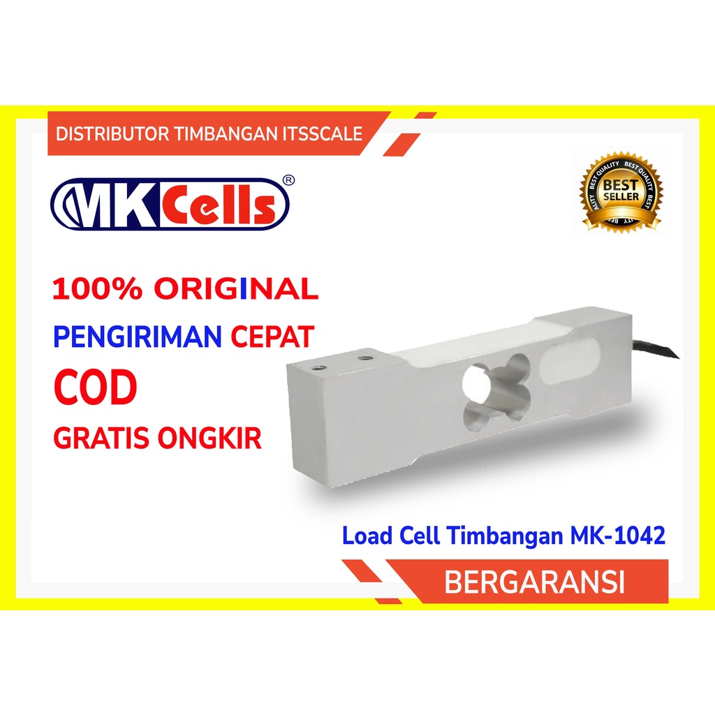 Jual Load Cell Timbangan MK Cell MK-1042 / Load Cell Kap. 8kg-200kg | Shopee Indonesia
