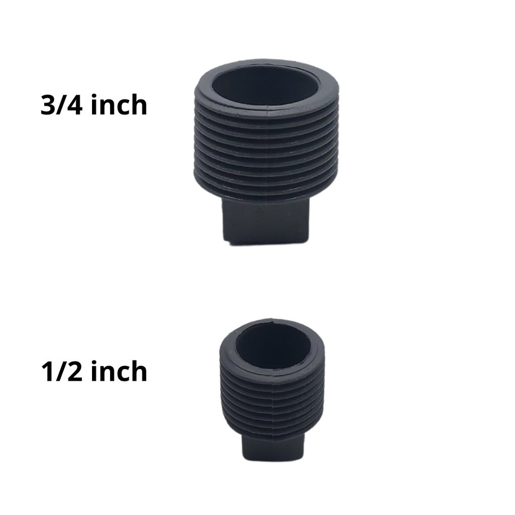 Jual Dop Drat Luar PVC Plug Fitting pipa 1/2 3/4" inch | Shopee Indonesia