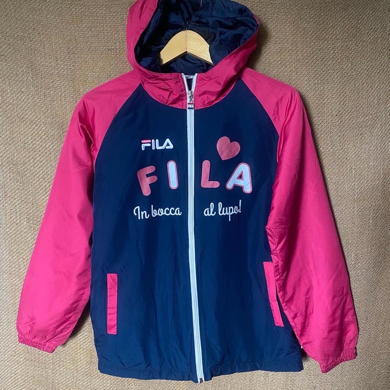 Jual Fila Duo Color Jacket Woman | Shopee Indonesia