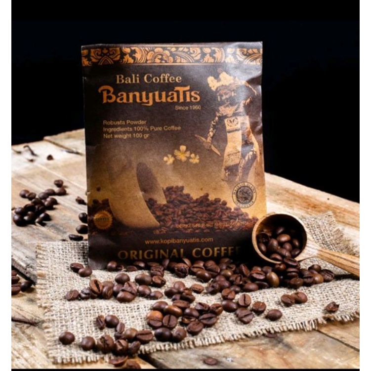 Jual Kopi Bali Banyuatis Original 100 gram - Oleh oleh Bali | Shopee ...