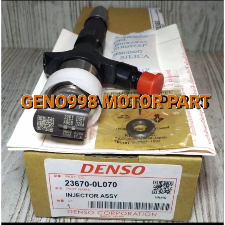 Jual NOZZLE INJEKTOR INJECTOR TOYOTA HIACE DIESEL ORIGINAL DENSO 23670 ...
