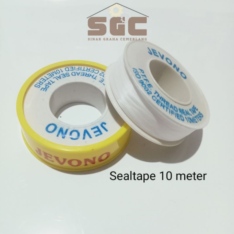 Jual Seal tape siltip keran kran perekat drat 10 meter | Shopee Indonesia
