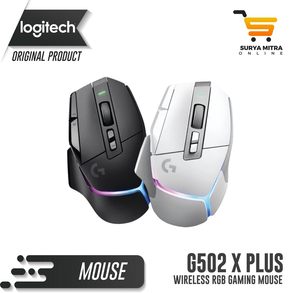 Jual Logitech G502 X Plus Wireless RGB Gaming Mouse | Shopee Indonesia