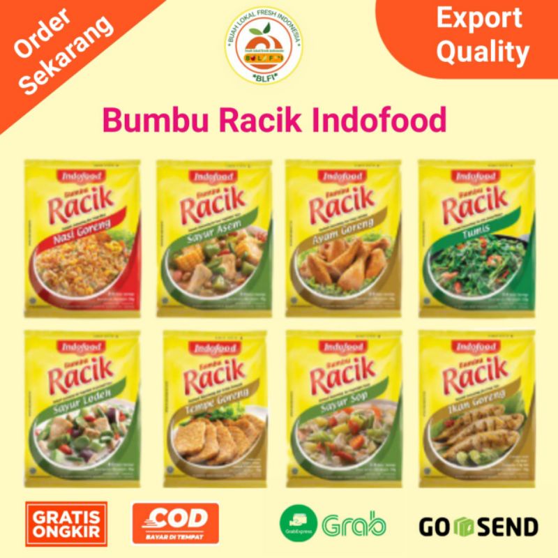 Jual BUMBU RACIK INDO FOOD SERBAGUNA KEMASAN 20GRAM | Shopee Indonesia