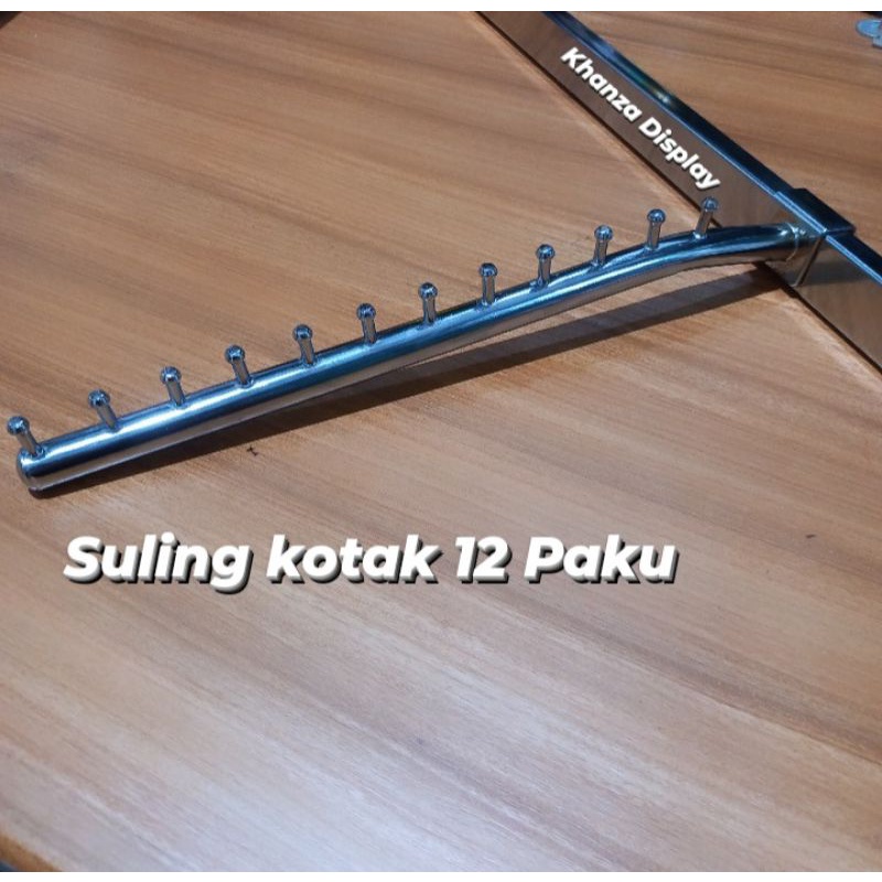 Jual Suling kotak 12 paku tekuk lurus pipa besar | Shopee Indonesia