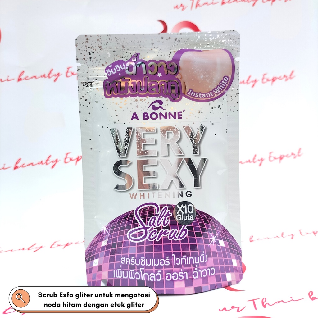 Jual ABONNE VERY SEXY SALT SCRUB | Shopee Indonesia