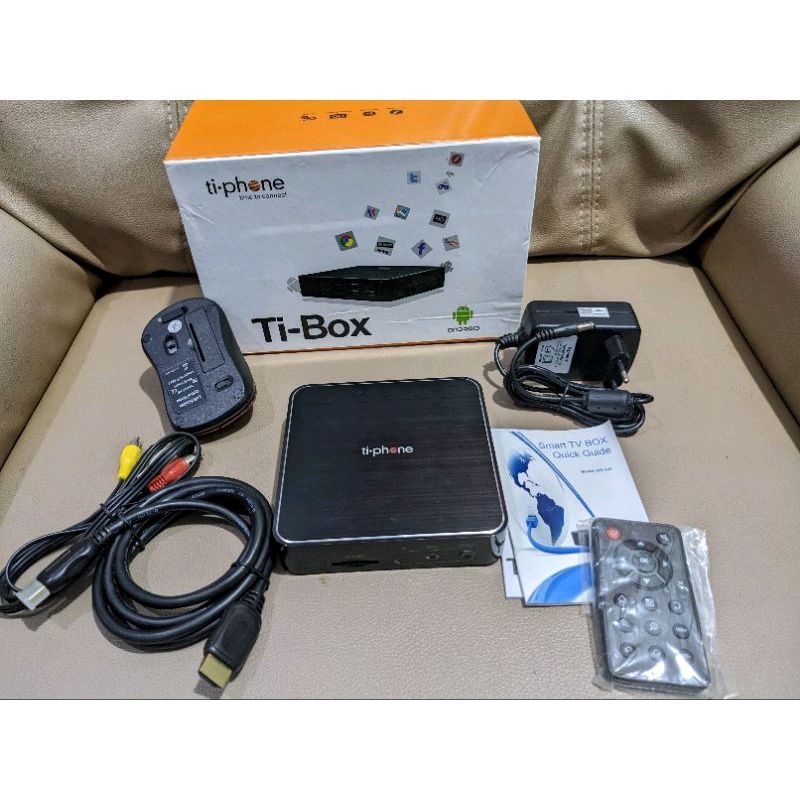Jual TV Box Ti.phone Ti-Box untuk Main Game Anak dan Pemutar Musik diTV ...