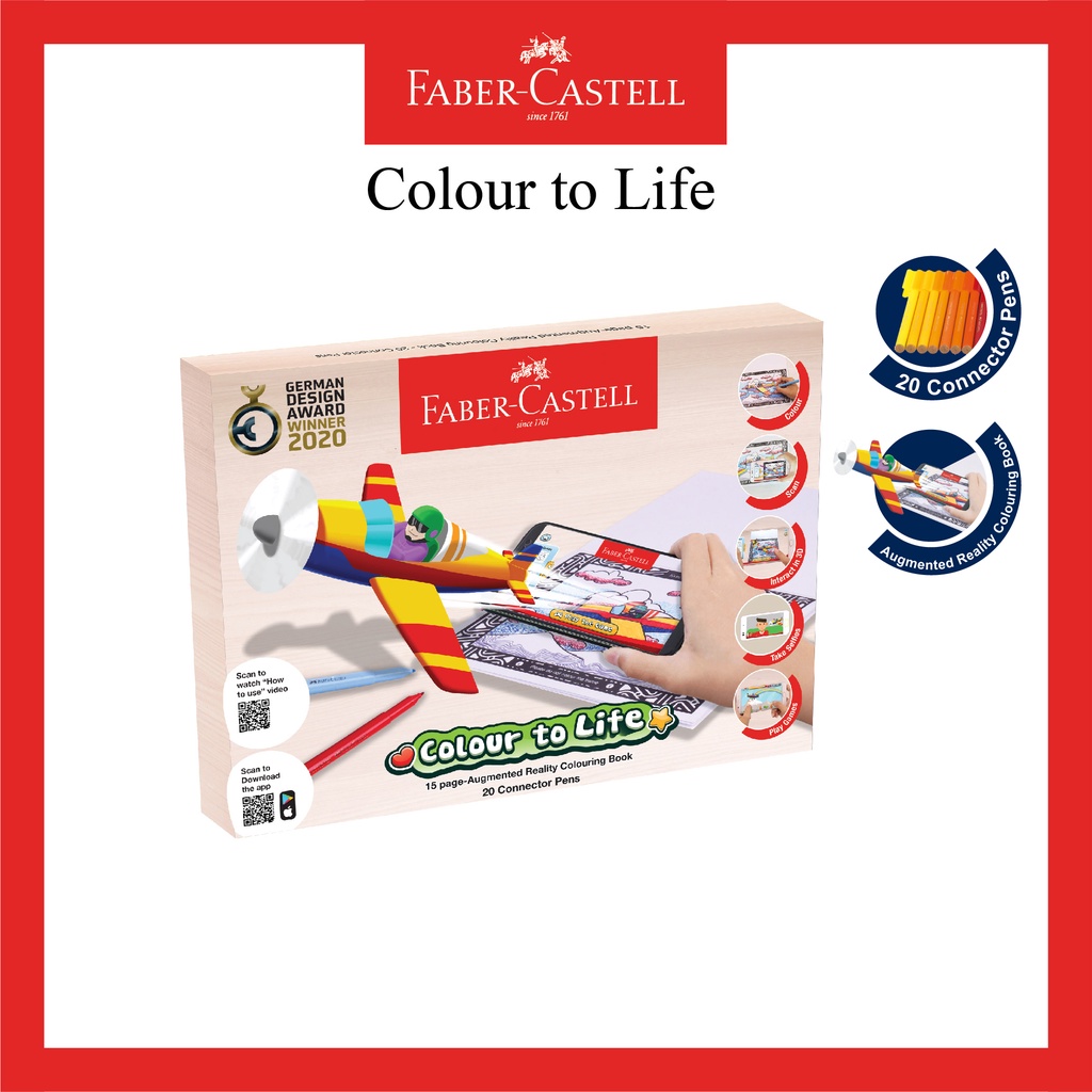 Jual Buku Mewarnai Faber Castell Colour To Life Book - Colouring Book ...