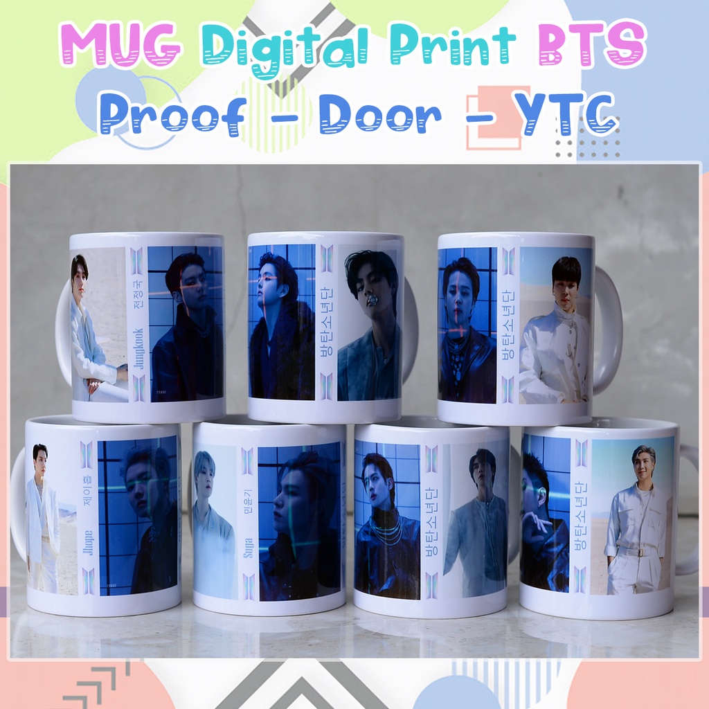 Jual Mug BTS Proof Door Yet to Come Gelas Print Kpop Merch Jungkook ...